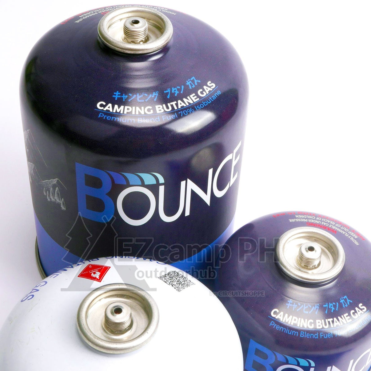 BOUNCE Camping Butane Gas Screw Type Valve 110G 230G 450G Isobutane ...