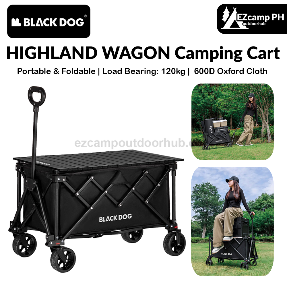 Blackdog HIGHLAND WAGON Camping Cart Portable Lightweight Foldable ...
