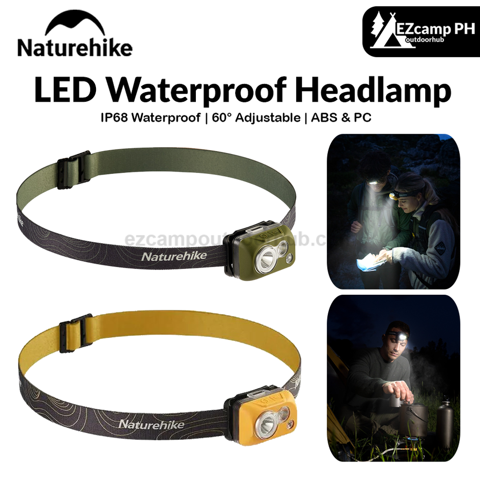 Naturehike LED Headlamp IP68 Waterproof Headlight Camping Head Lamp ...