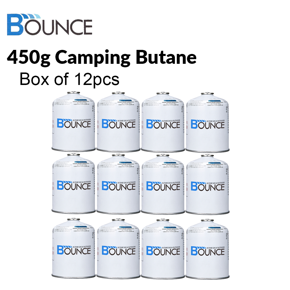 BOUNCE Camping Butane Gas Screw Type Valve 110G 230G 450G Isobutane ...