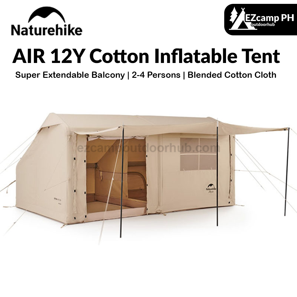 Naturehike AIR Series 12Y Cotton Inflatable Tent Air Inflatable Tent ...
