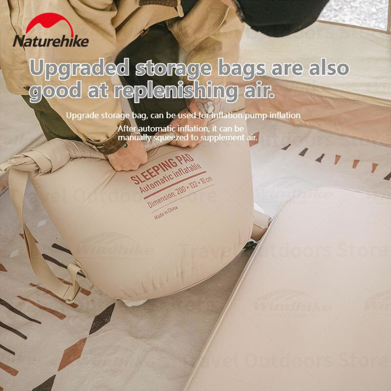 Naturehike Self Inflating Foam Pad 10cm Thick Outdoor Camping Portable – ezcampphoutdoorhub