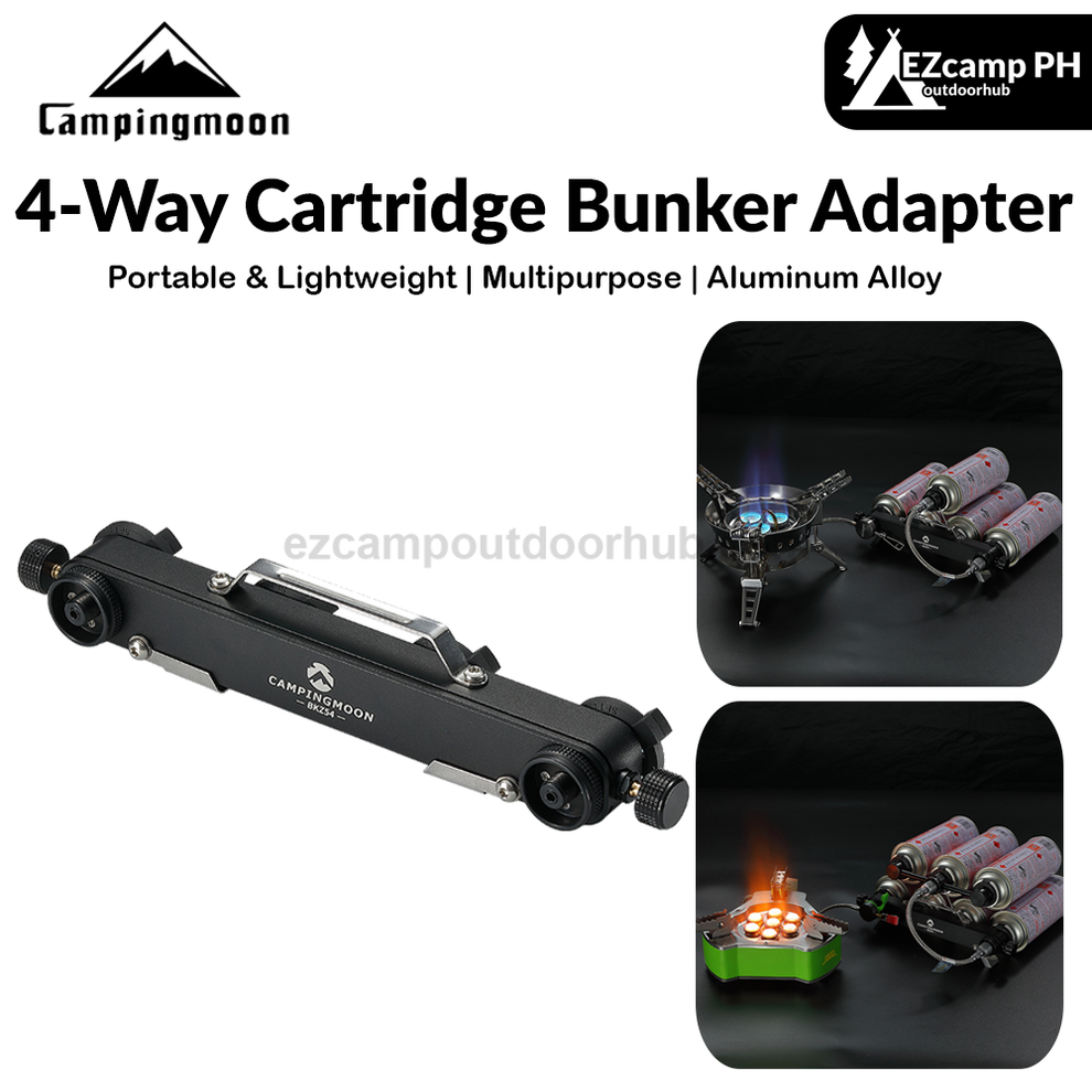 Campingmoon 4-Way Cartridge Bunker Adapter Portable Lightweight – EZcamp Outdoorhub