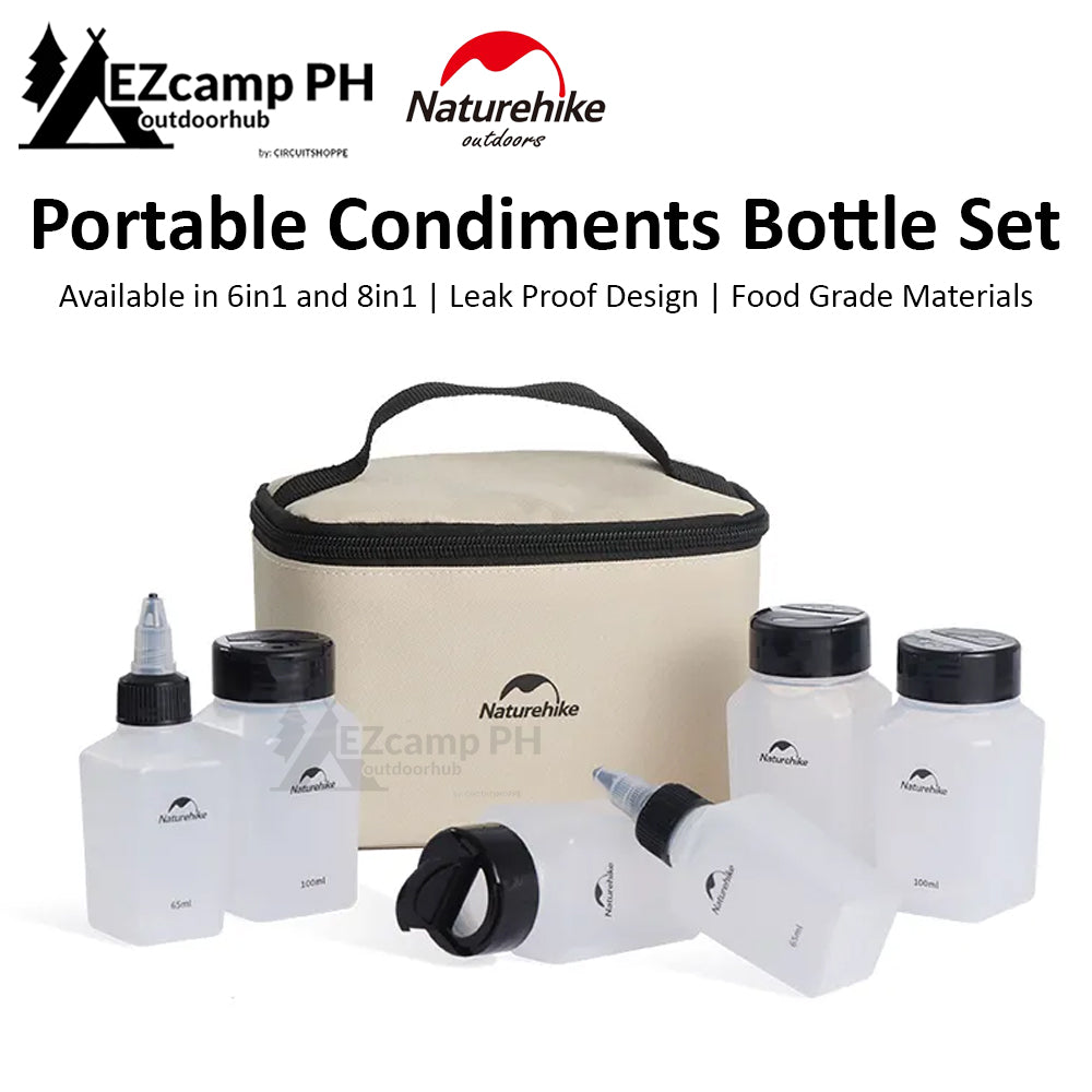 Naturehike Convenient Portable Seasoning Condiments Bottle Container ...