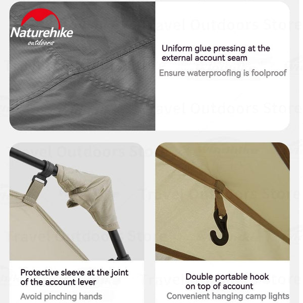 Naturehike VILLAGE Series 6.0 Gen 2 Fast Automatic Cabin Style Tent – EZcamp Outdoorhub