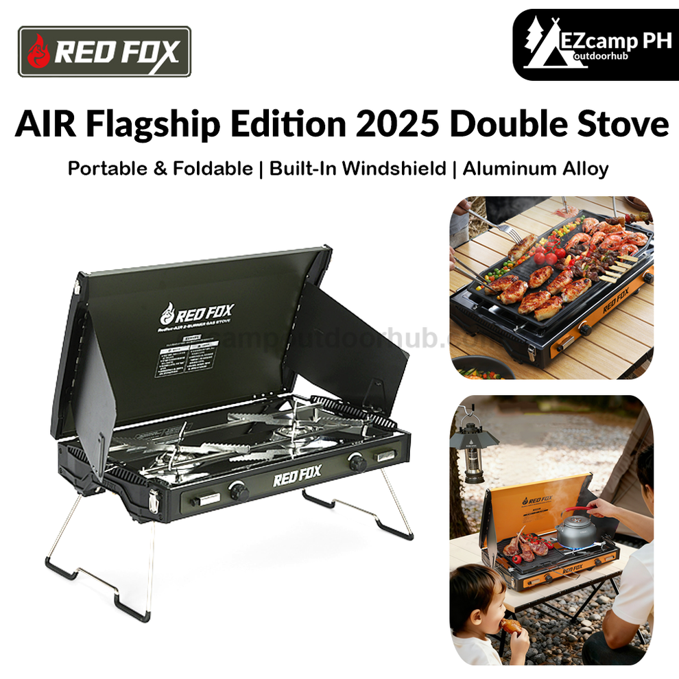 Redfox AIR Flagship Edition 2025 Double Stove Portable Foldable Premiu – EZcamp Outdoorhub