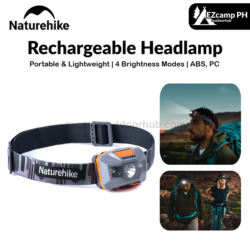 Naturehike Rechargeable Headlamp Portable Ultralight Head Torch ...