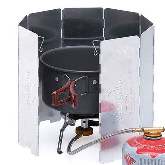 Naturehike Outdoor Cooking Windshield 8/10 Plates Camping Ultralight ...