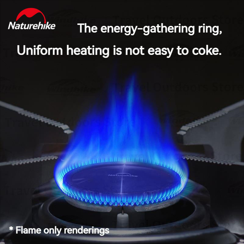 Naturehike WHITE BOAT Mini Portable Butane Gas Canister Cassette Stove ...