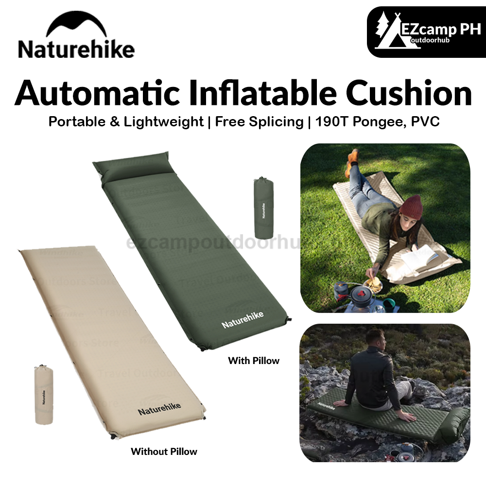 Naturehike Automatic Inflatable Cushion Portable Lightweight Self-Infl ...