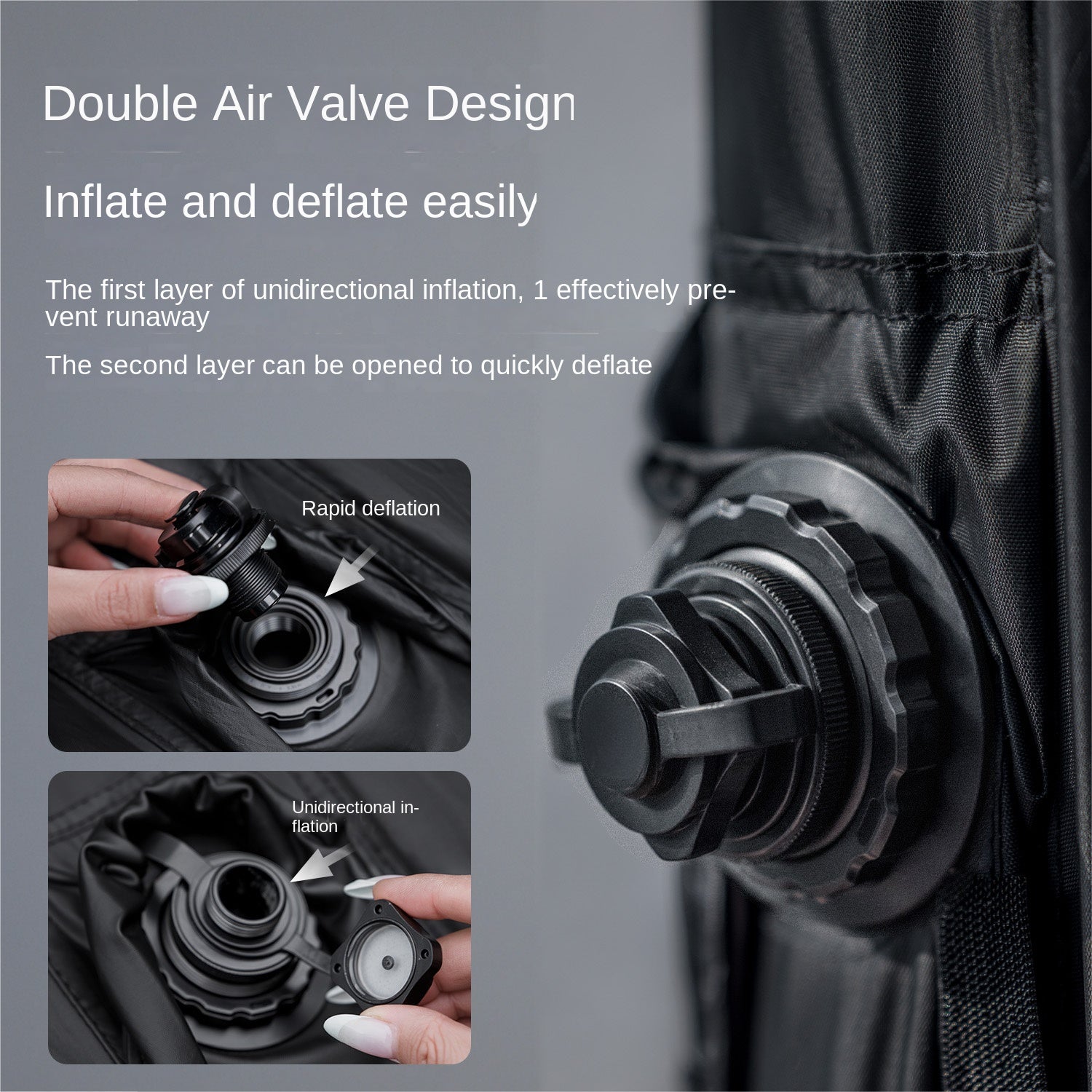 Blackdog BLACK SOAR AIR 12.0 Inflatable Cabin Style Tent Fast Build ...