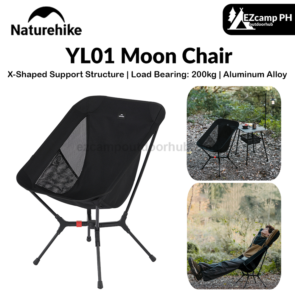 Naturehike YL01 Moon Chair Portable Quick Open Wide Seats Folding Camp – EZcamp Outdoorhub