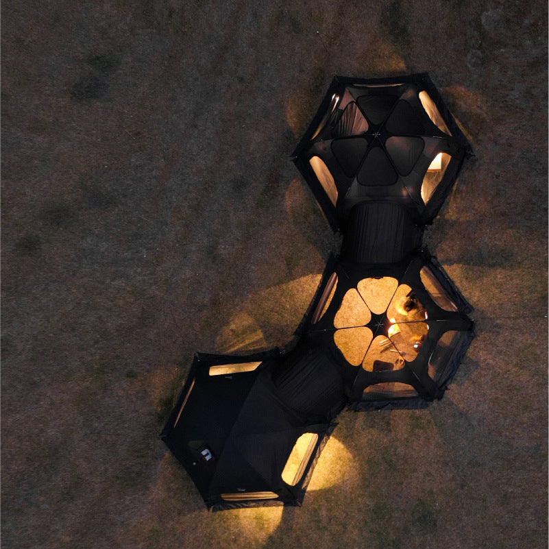 Vidalido RIDGE Series Modular Dome Tent Multiple Setup Geodesic Tent ...