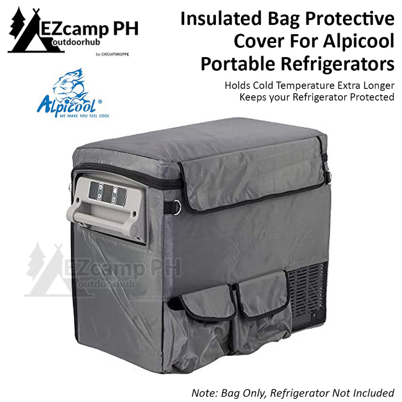 ALPICOOL Car Portable Refrigerator Insulated Protective Cover Bag ...