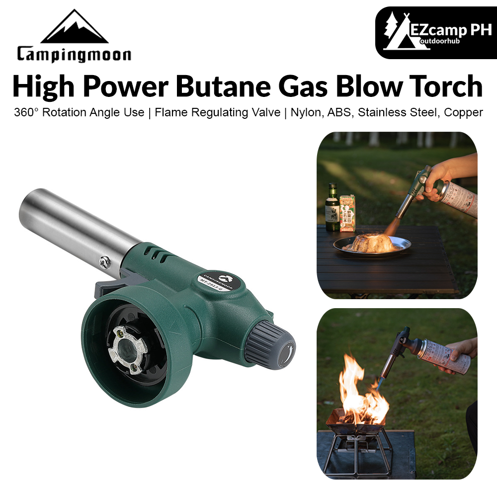 Campingmoon High Power Butane Gas Blow Torch Outdoor Portable – EZcamp ...